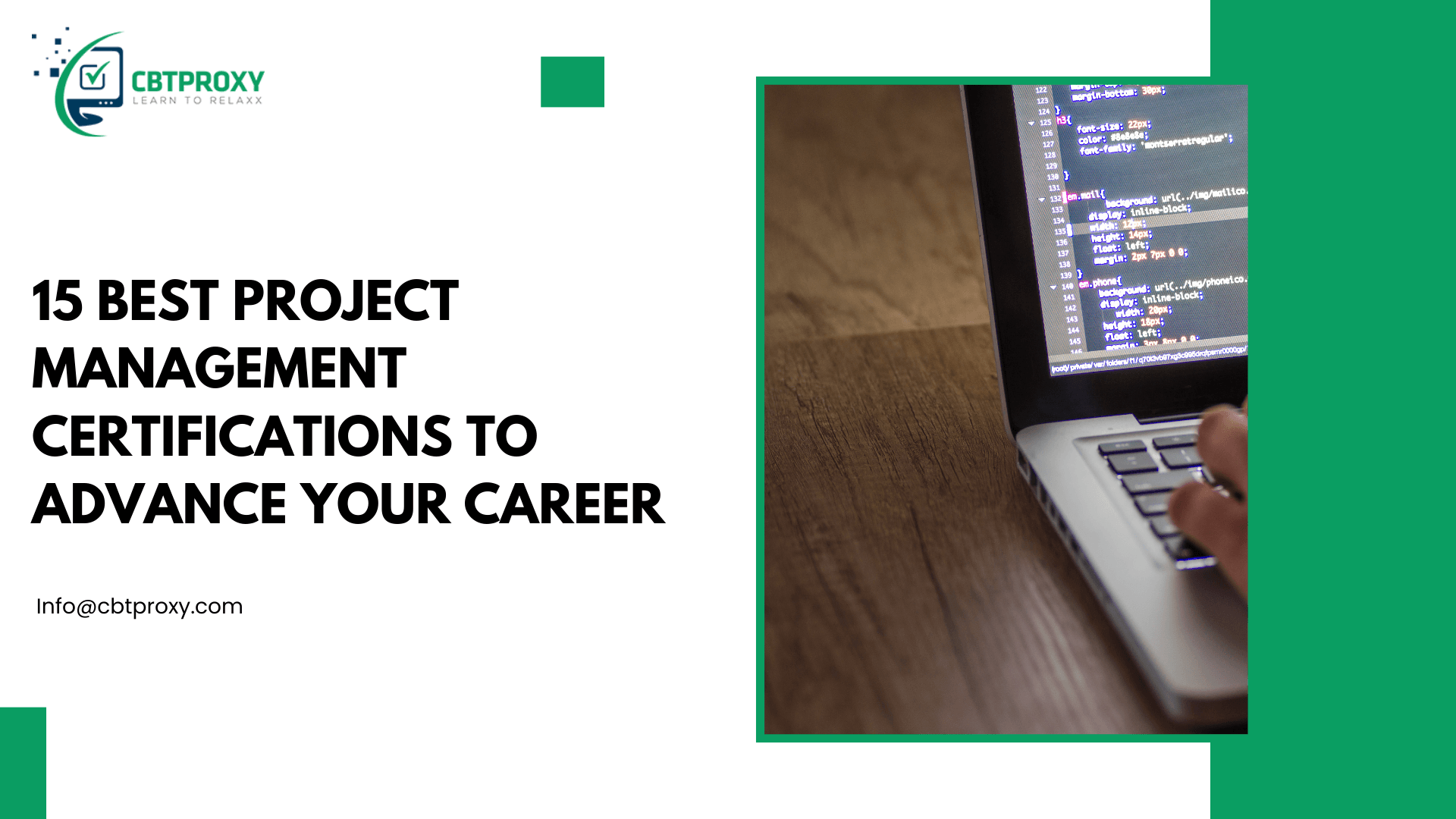 15 Best Project Management Certifications to Advance Your Career • CBTPROXY