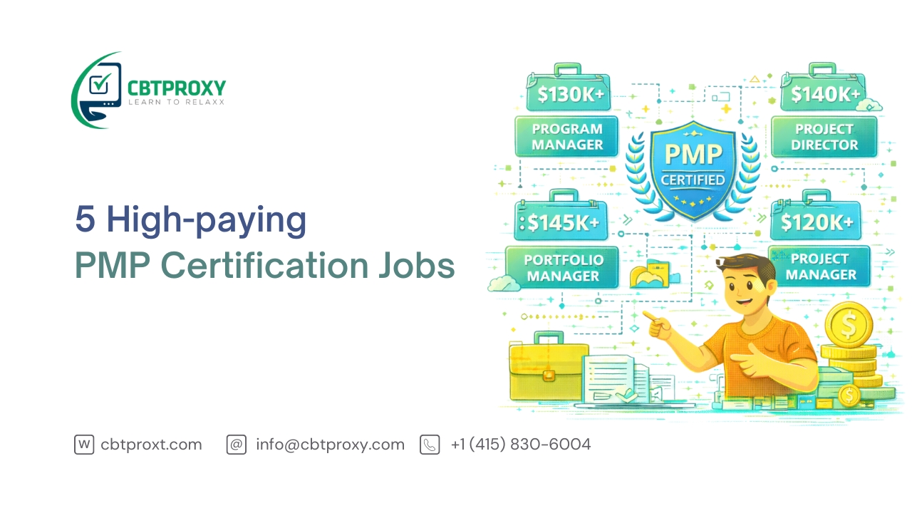 5 High-paying PMP Certification Jobs • CBTPROXY