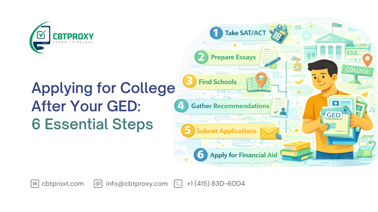Applying for College After Your GED: 6 Essentia... • CBTPROXY