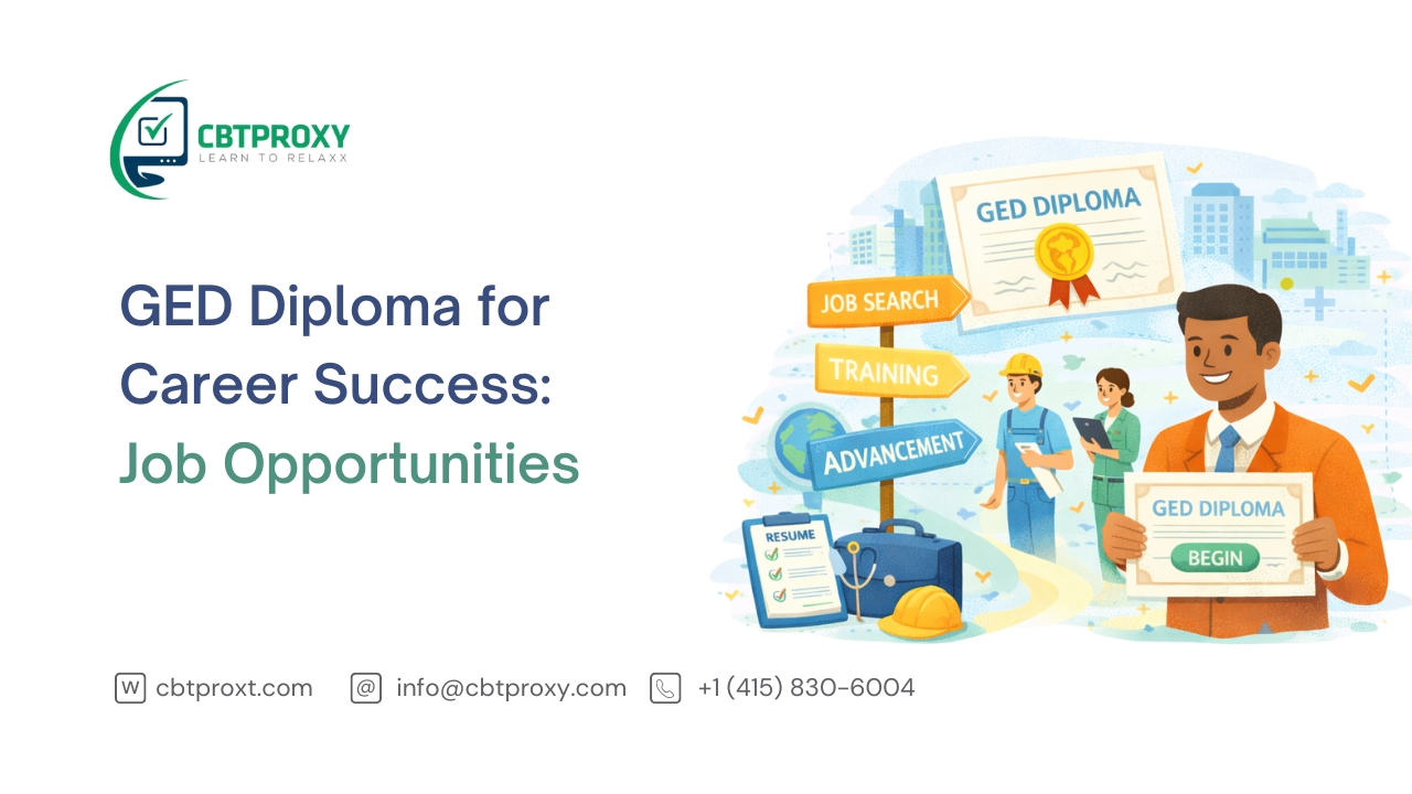 Diploma GED para el éxito profesional: Oportunidades laborales • CBTPROXY