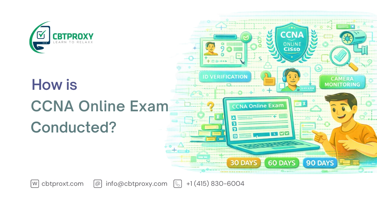 How is CCNA Online Exam Conducted? • CBTPROXY