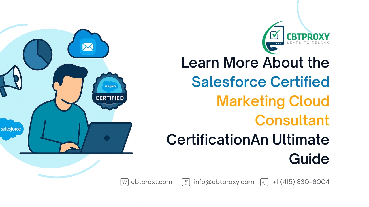 Learn More About the Salesforce Certified Marke... • CBTPROXY