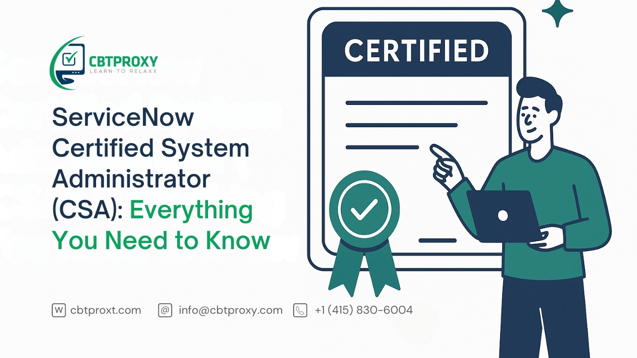 ServiceNow Certified System Administrator (CSA): Everything You Need to ...