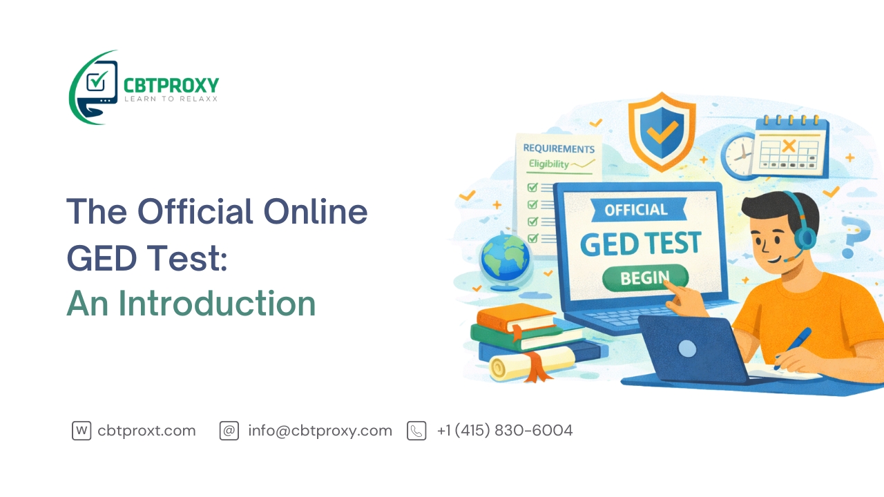 공식 온라인 GED 시험: 소개 • CBTPROXY