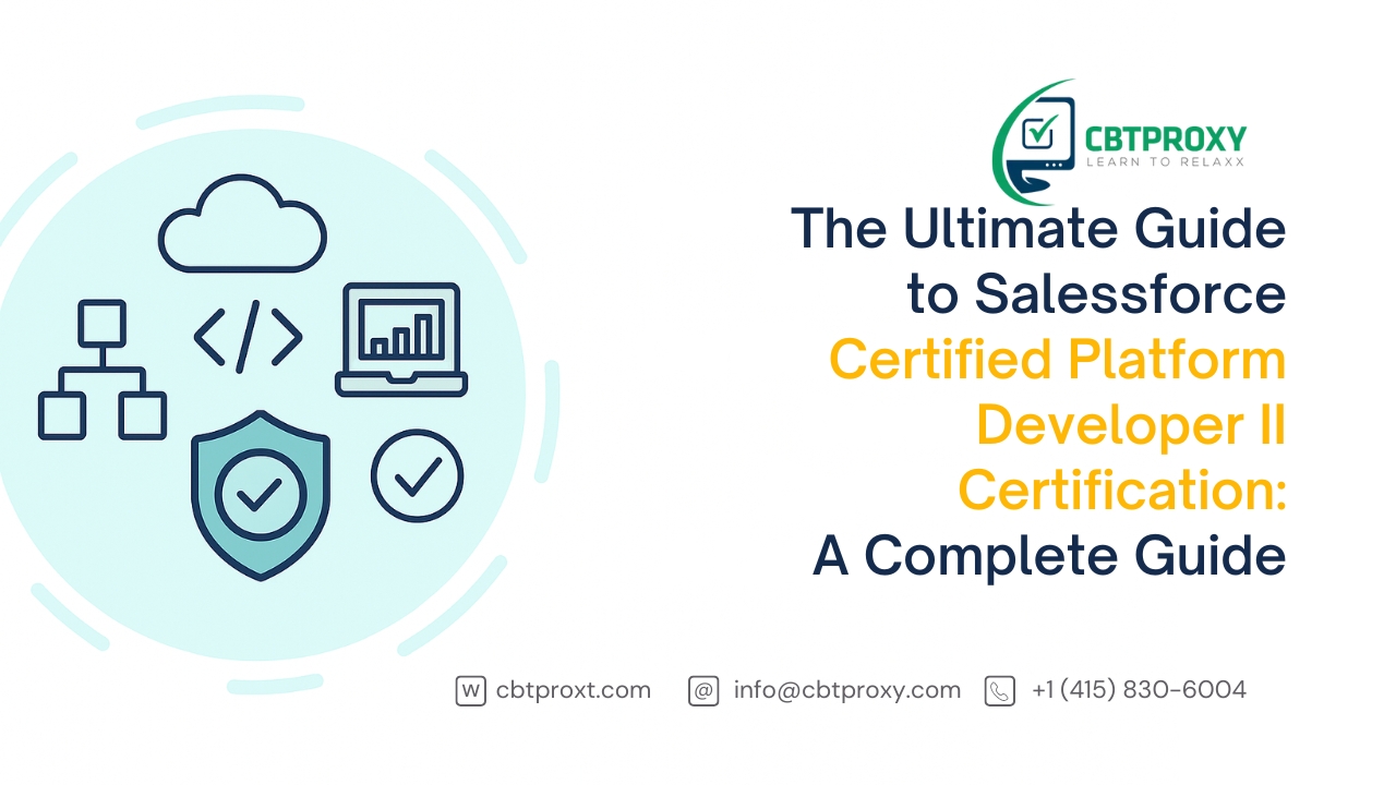 Salesforce Certified Platform Developer II 자격증... • CBTPROXY
