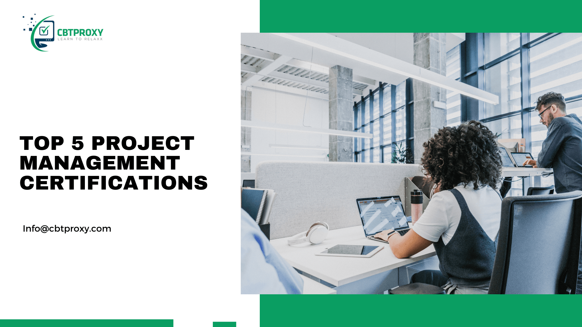 Top 5 Project Management Certifications • CBTPROXY